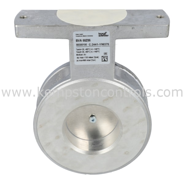 KROMSCHRODER 88300100 KROMSCHRODER BUTTERFLY VALVE FOR AIR, 50 DIAMETER ...
