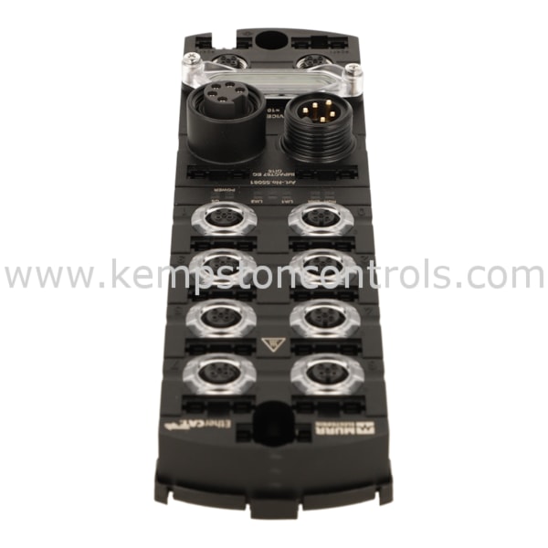 MURR 55081 MURR IMPACT67 COMPACT MODULE, PLASTIC ETHERCAT, 16 DIG IN ...