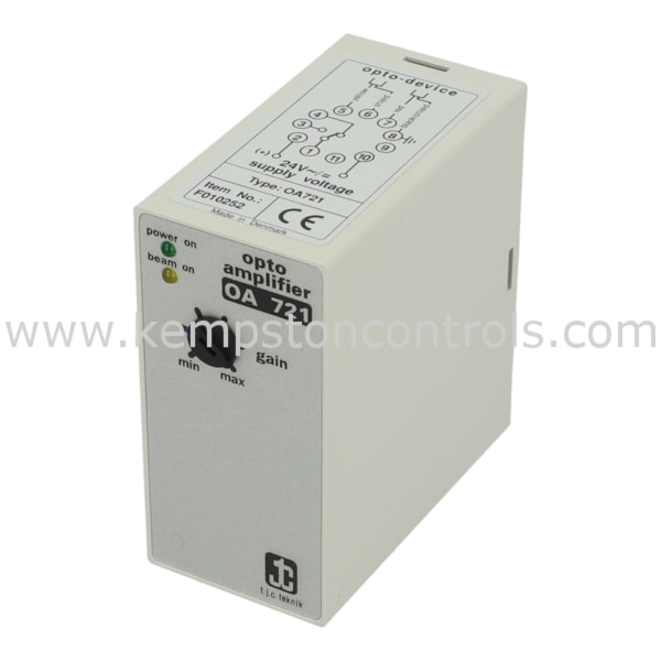 TJC OA 721 24V TJC AMPLIFIER, RELAY OUTPUT, SINGLE POLE CHANGEOVER ...