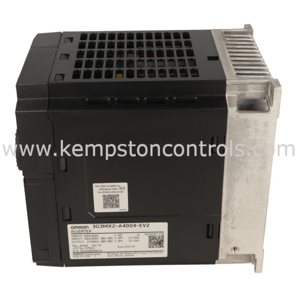 Omron 3G3MX2-A4004-EV2 OMRON MX2-EV2 INVERTER DRIVE, 0.4/0.75KW (ND/LD ...