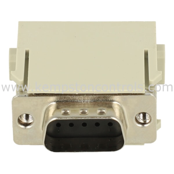 HARTING 09140093001 HARTING HAN D-SUB MODULE, SINGLE MODULE, MALE, 9 ...