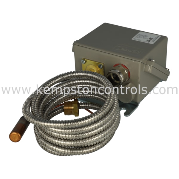 Danfoss 060L312866 DANFOSS THERMOSTAT, 70-120° C RANGE, SPDT, REMOTE ...