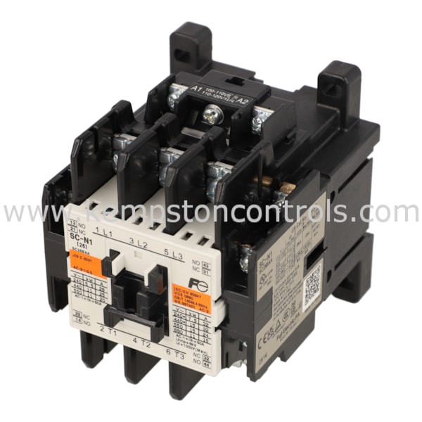Fuji SCN1/1 FUJI SC-N1 AC100/110V CONTACTOR 2N/O+2 N/C AUX (15KW AC3 ...