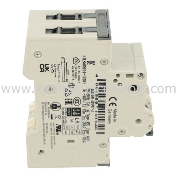 Siemens 5SY4210-7 SIEMENS 10KA DP MCB C TYPE 10A | Kempston Controls