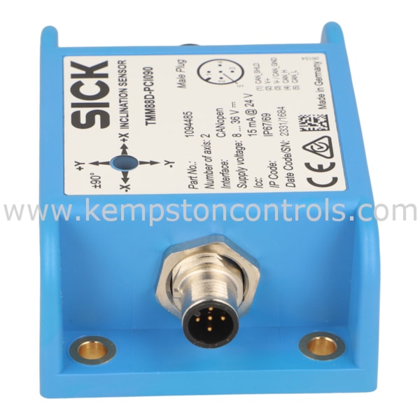 Sick TMM88D-PCI090 SICK DYNAMIC INCLINATION SENSOR, 2 AXIS, +/- 90 ...