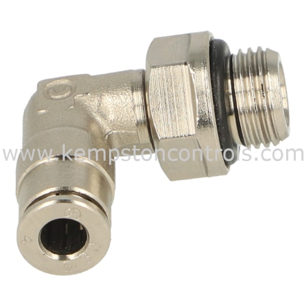 Camozzi 6522 4-1/8 CAMOZZI PUSH IN FITTING-SWIVEL ELBOW-4MM TUBE-1/8 ...