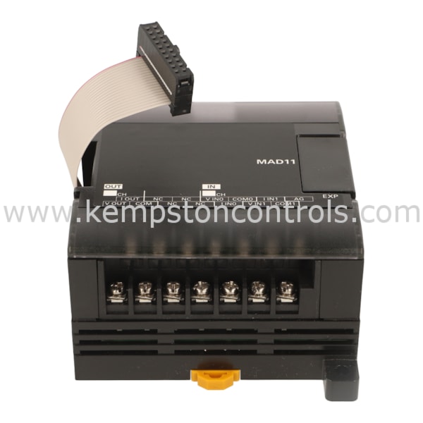 Omron CP1W-MAD11 OMRON CP1 EXPANSION ANALOGUE INPUT/OUTPUT UNIT, 2X | Kempston Controls