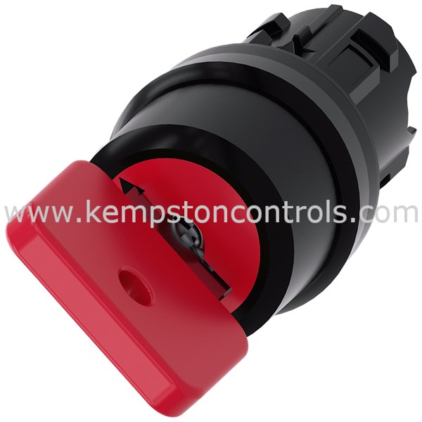 Siemens 3SU1000-4FC01-0AA0 SIEMENS KEY-OPERATED SWITCH, O.M.R, 22 MM ...