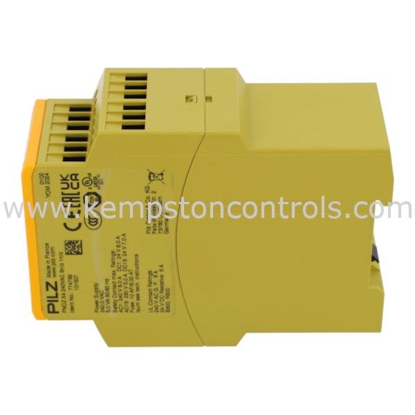 Pilz 774739 PILZ SAFETY RELAY, 1/2 CHANNEL WIRING, E STOP MONITOR, AUTO ...