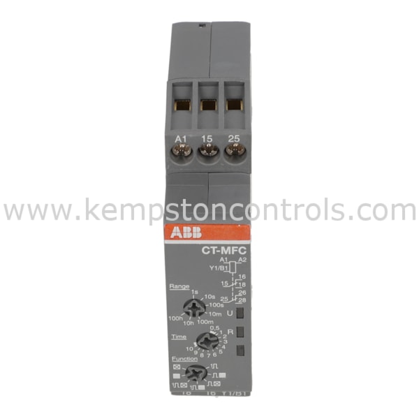 ABB 1SVR508020R1100 TIME RELAY, MULTIFUNCTIONAL, 2C/O, 7 TIME RANGES ...