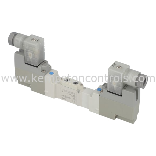 SMC SY3520-5DZ-M5-Q SMC M5 BODY PORTED 5/3 CENTRE POSITIVE SOLENOID VALVE 24VDC | Kempston Controls