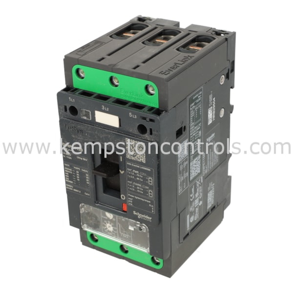 Schneider GV4PE115B SCHNEIDER MOTOR CIRCUIT BREAKER, TESYS GV4, 3P ...