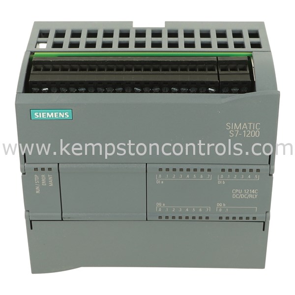 Siemens 6ES7214-1HG40-0XB0 SIEMENS SIMATIC S7-1200, CPU 1214C, COMPACT CPU, DC/DC/RELAY ...