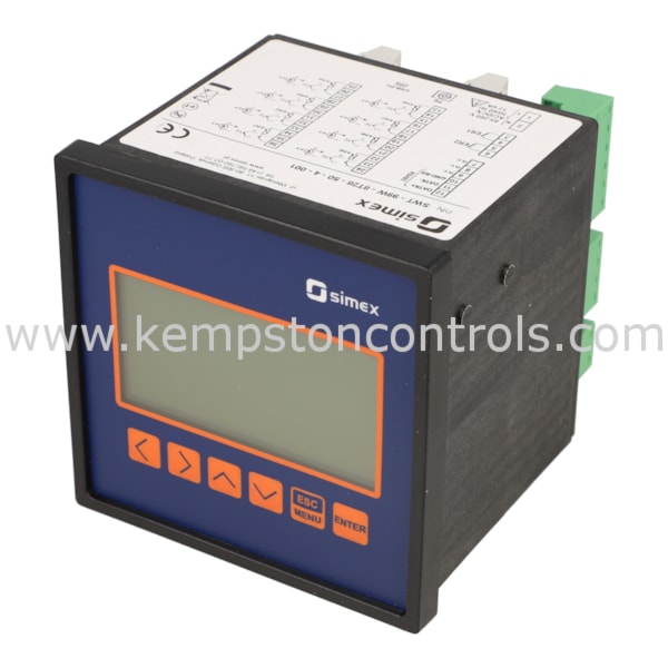 Simex SWT-99W-8T28-50-4-001 SIMEX MULTICHANNEL METER WITH GRAPHIC LCD ...