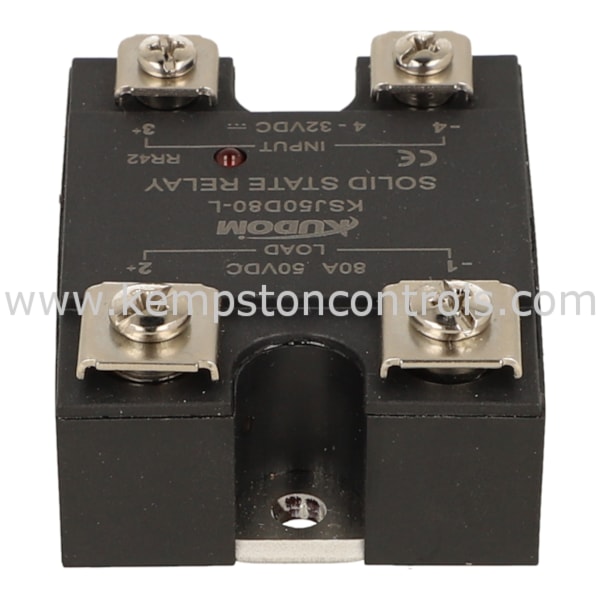 Kudom KSJ50D80-L KUDOM PANEL MOUNT SINGLE PHASE SOLID STATE RELAY, 50V ...