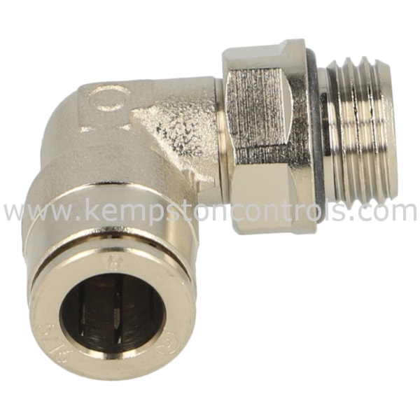 Camozzi 6522 8-1/4 CAMOZZI PUSH IN FITTING-SWIVEL ELBOW-8MM TUBE-1/4 ...