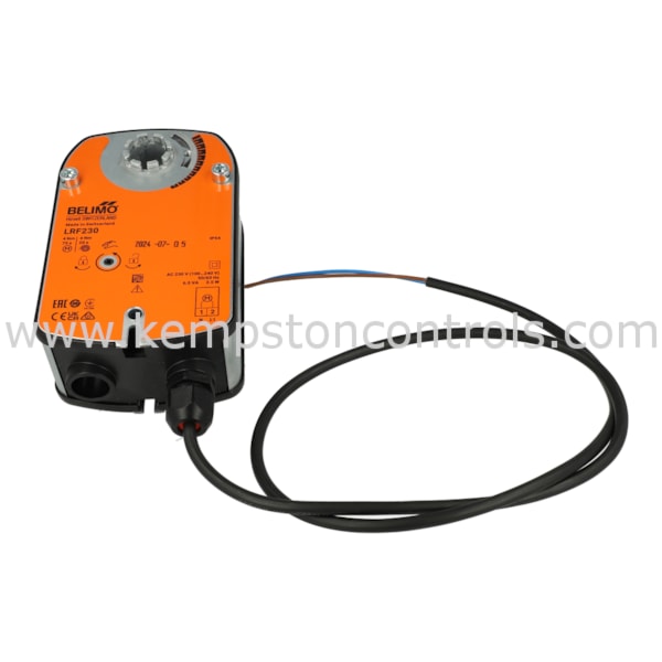 Belimo LRF230 BELIMO ROTARY ACTUATOR FAIL-SAFE NC, 4 NM, AC 100 TO 240 ...