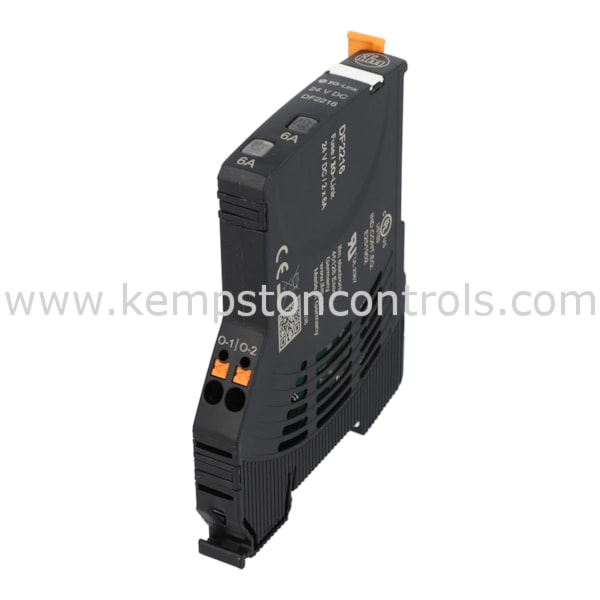 IFM DF2216 IFM ELECTRONIC CIRCUIT BREAKER, 24VDC, PUSH-IN TERMINAL ...