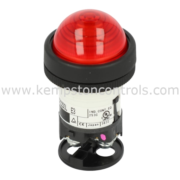 Fuji DR22D0L-E3R FUJI DOME PILOT LIGHT 24VAC/DC RED (LED TYPE ...
