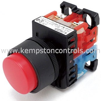 Fuji AR22E0R-02R FUJI PUSHBUTTON EXTENDED ROUND HEAD 2NC RED | Kempston ...