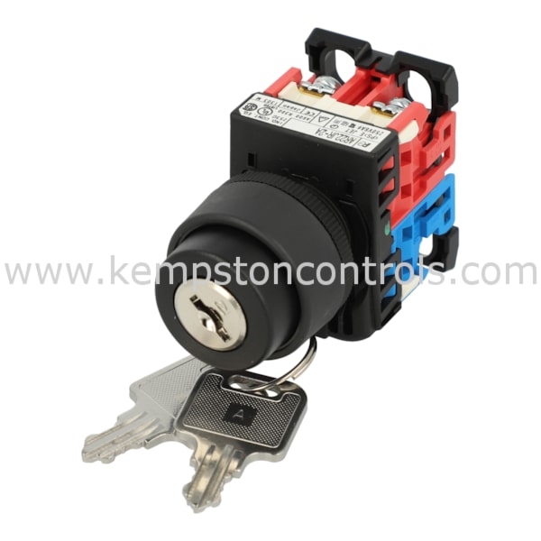 Fuji AR22JR-2A11A FUJI KEY SWITCH, 2 POS, MAINTAINED KEY REMOVEABLE ...