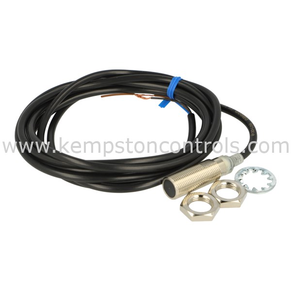 Omron E2E-X4B1T12 2M OMRON INDUCTIVE SENSOR, M12, 4MM RANGE FLUSH, PNP NO, 2M CABLE, IO-LINK ...