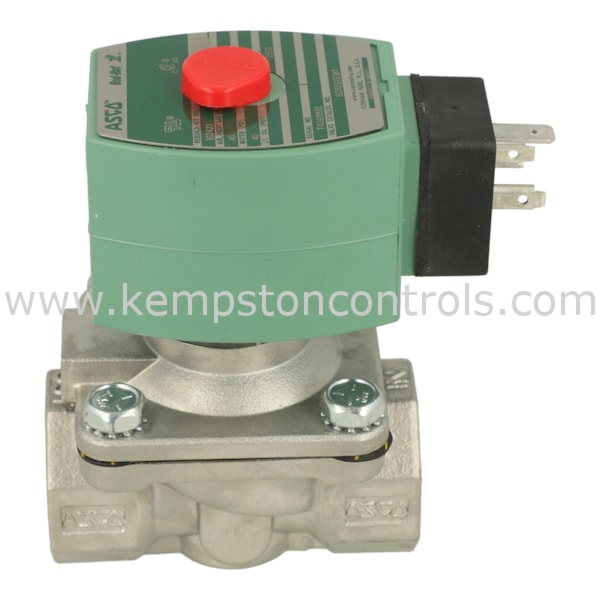 Emerson Asco SC8210G087.24/DC ASCO SOLENOID VALVE, 2 WAY, 2/2 NORMALLY ...