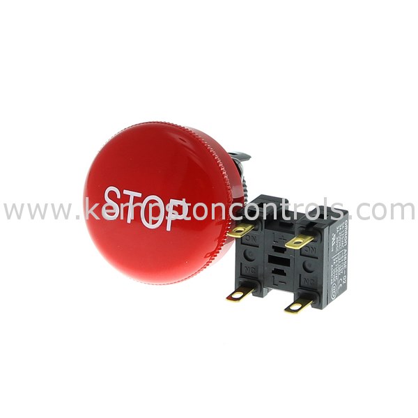 Omron A165E-S-02(STOP) OMRON EMERGENCY STOP SWITCH, NON-ILLUMINATED ...