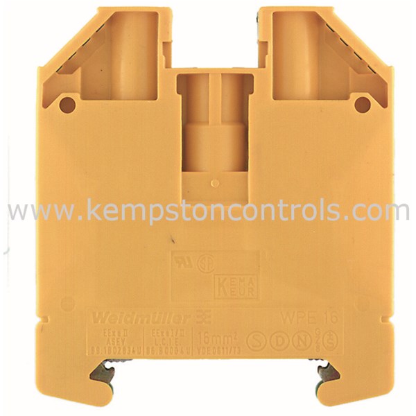 Weidmuller 1010400000 WEIDMULLER PE TERMINAL, SCREW CONNECTION, GREEN ...