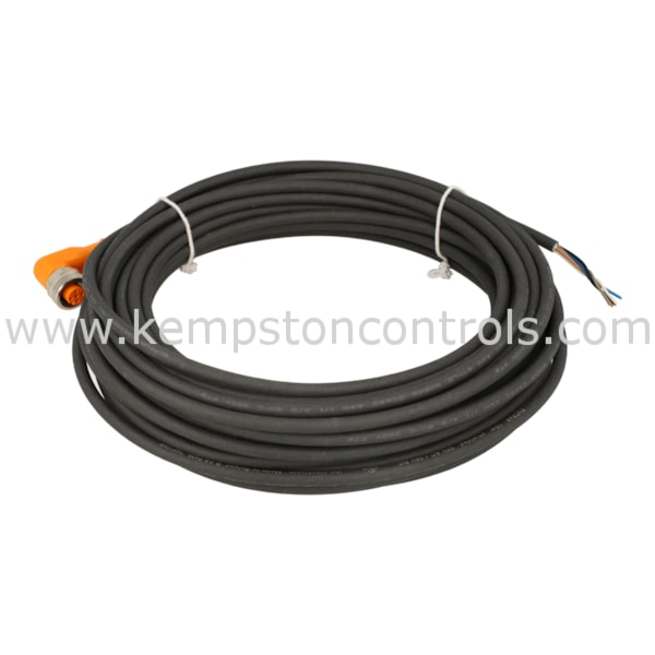 IFM EVC549 IFM CONNECTING CABLE WITH SOCKET, M12 CONNECTOR ANGLED, 10M ...