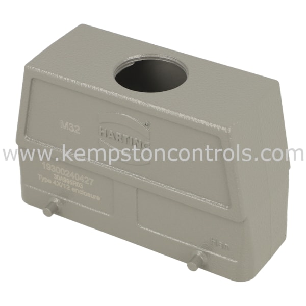 HARTING 1930 024 0427 HARTING HAN B HOOD, TOP ENTRY, HC M32, 24B, HIGH CONSTRUCTION, DOUBLE ...