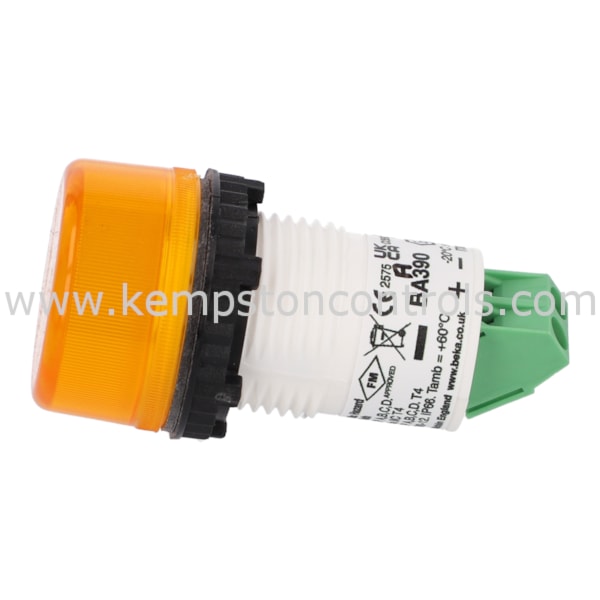 BEKA BA390A BEKA INTRINSICALLY SAFE (EEX IA IIC T4) AMBER PANEL ...