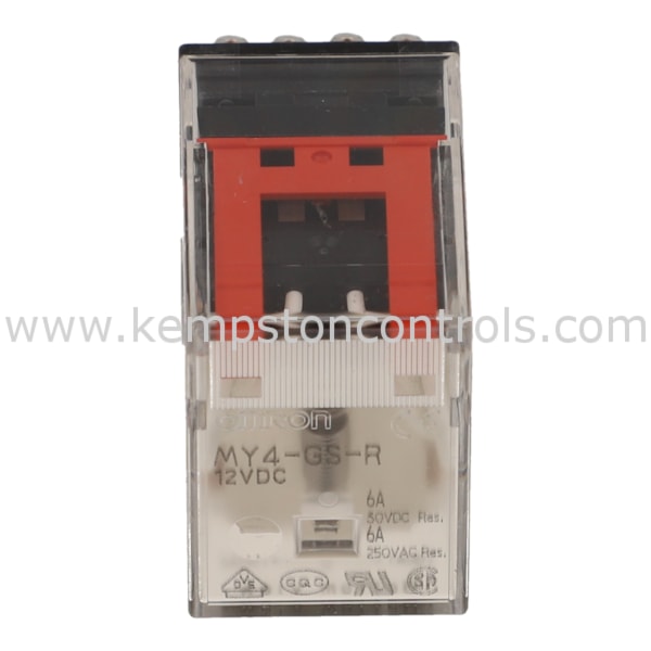 Omron MY4-GS-R DC12 OMRON RELAY, PLUG-IN, 14-PIN, 4PDT, 6 A, MECHANICAL ...