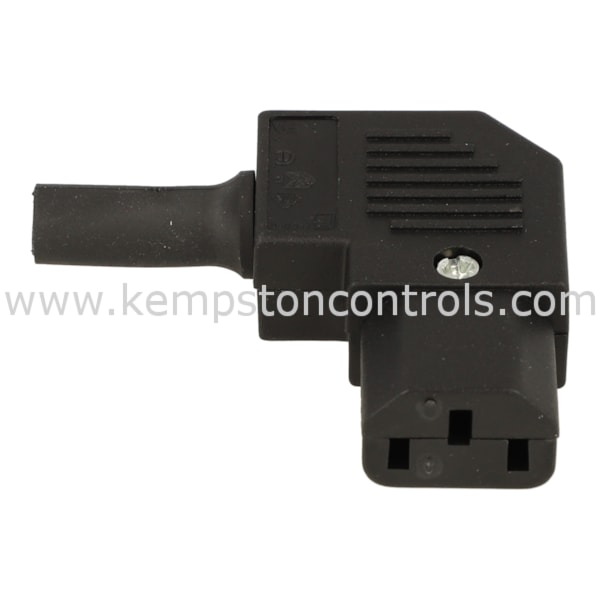 Bulgin PX0587/SE BULGIN SOCKET, IEC, RIGHT ANGLE, FREE | Kempston Controls