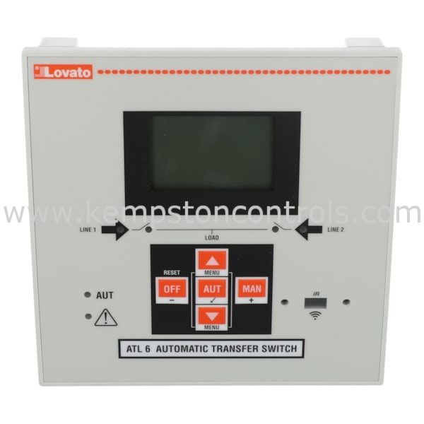 Lovato ATL600 LOVATO AUTO TRANSFER SWITCH 100-240VAC | Kempston Controls