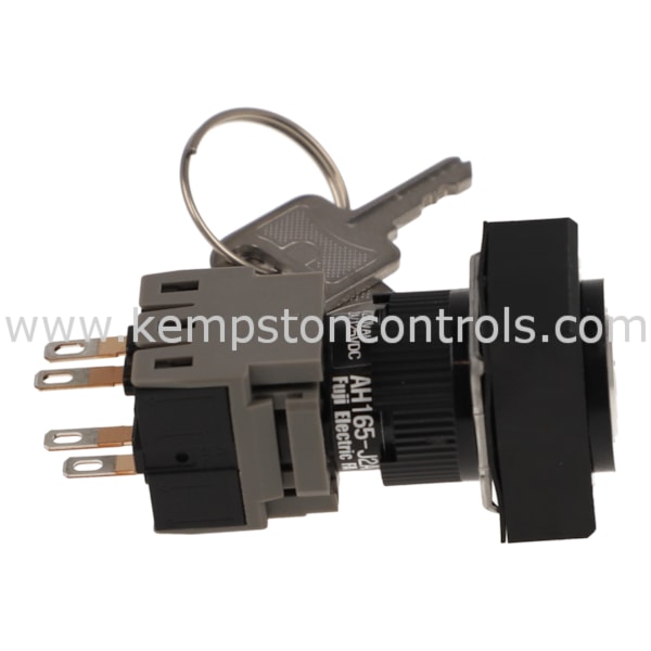 Fuji AH165-J2A11B FUJI SELECTOR SWITCH KEY, RECTANGULAR BEZEL 2 POS ...