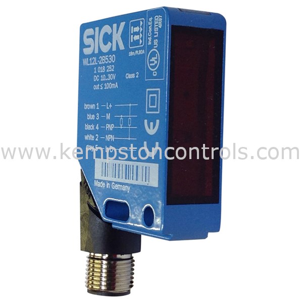 Sick WL12L-2B530 SICK PHOTOELECTRIC SENSOR, 0-18M RANGE, 10-30VDC ...