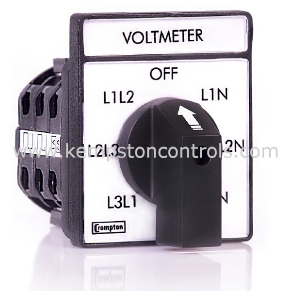Crompton Instruments SWV-4P-16A CROMPTON INSTRUMENTS VOLTMETER SELECTOR ...