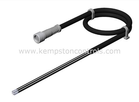 Euchner 110933 CONNECTING CABLE, M8 FEMALE PLUG, 8 PIN, STRAIGHT PLUG ...