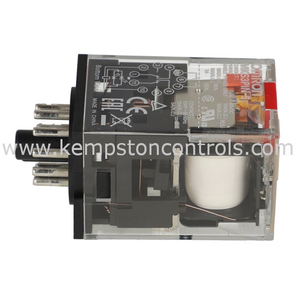 Omron MKS3PIN-5 AC24 OMRON 11 PIN 3PDT 10A RELAY 24VAC | Kempston Controls