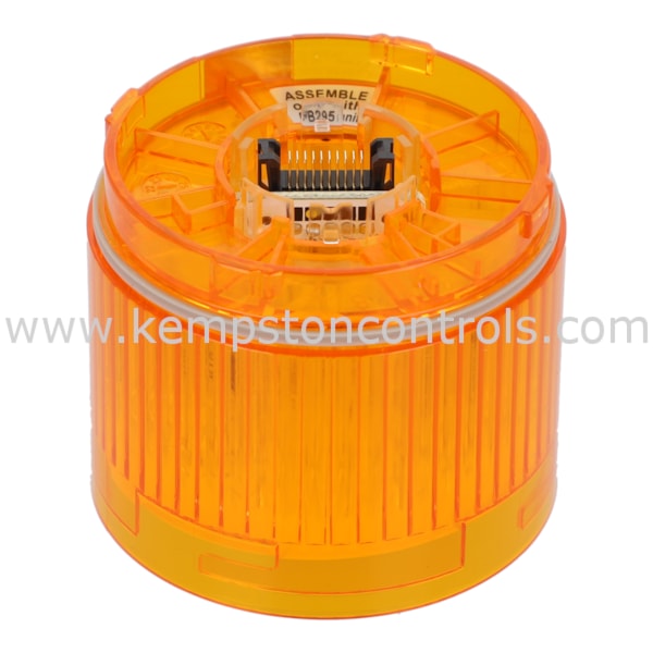 Patlite LR6-E-Y+FB295 PATLITE LED MODULE, AMBER, COLORED LENS, 60MM DIA, FOR USE WITH LR6+FB295 ...