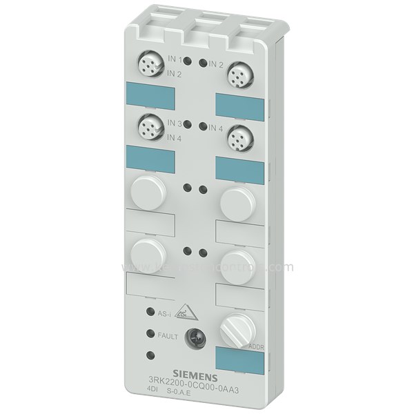 Siemens 3RK2200-0CQ00-0AA3 SIEMENS AS-I COMPACT MODULE K60 DIGITAL A/B ...