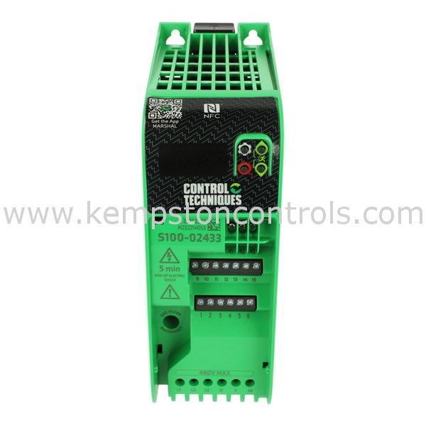 Nidec Drives S100-02433-0A0000 NIDEC DRIVES COMMANDER S AC DRIVE 3 ...