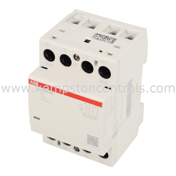 ABB 1SAE341111R0122 ABB INSTALLATION CONTACTOR, ESB40-22N-01, 24V, 400VAC, 30A, 2NO, 2NC, 4 ...