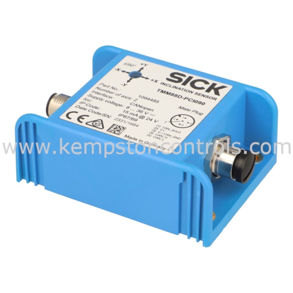 Sick TMM88D-PCI090 SICK DYNAMIC INCLINATION SENSOR, 2 AXIS, +/- 90 ...