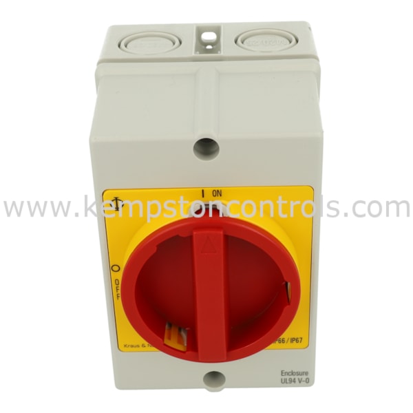 Kraus and Naimer KG20.T203/GBA280.*KS1V K&N SWITCH DISCONNECTOR, 25A, 3 ...