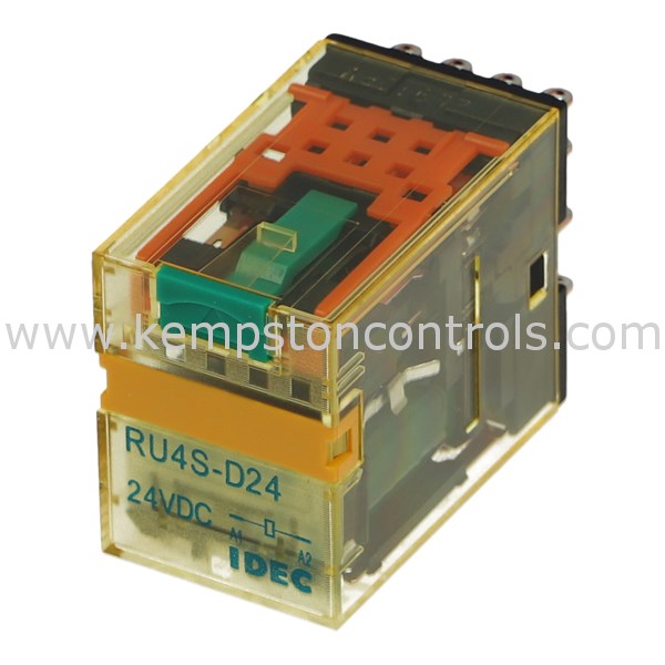 IDEC RU4S-D24 IDEC POWER RELAY, 6A, 24VDC, 4PDT, WITH LATCHING LEVER ...