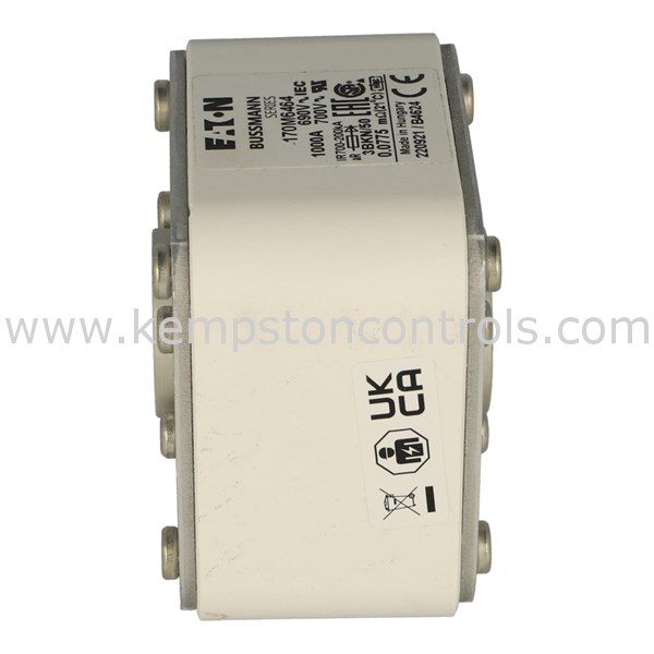 Bussmann 170M6464 BUSSMANN FUSE 1000A 690V 3BK/50 | Kempston Controls