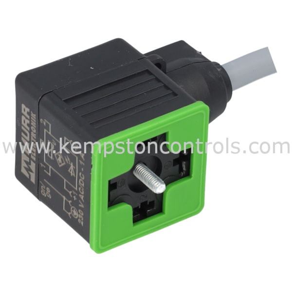 MURR 7000-18321-2160100 MURR MSUD VALVE PLUG A-18MM WITH 1M PVC CABLE ...