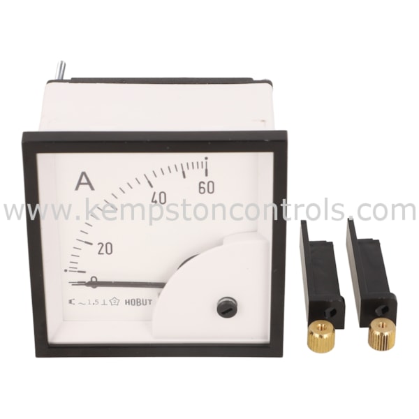Hobut D72SD60A/1-001 HOBUT ANALOGUE METER MOVING IRON AC AMMETERS CLASS ...